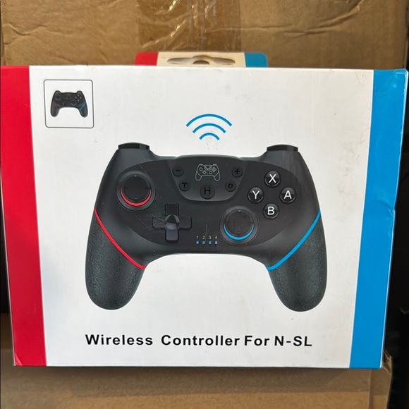 Video Games & Consoles | Wireless Controller For Nsl Black And Blue ...